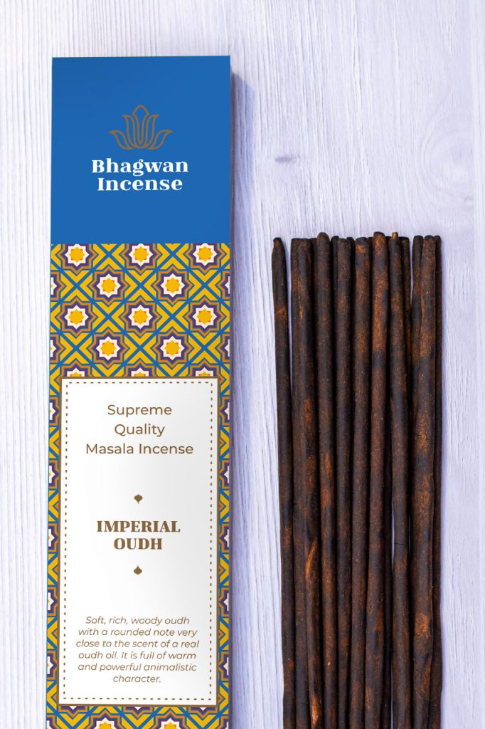 Imperial Oudh Incense Sticks - Genuine Agarwood Fragrance