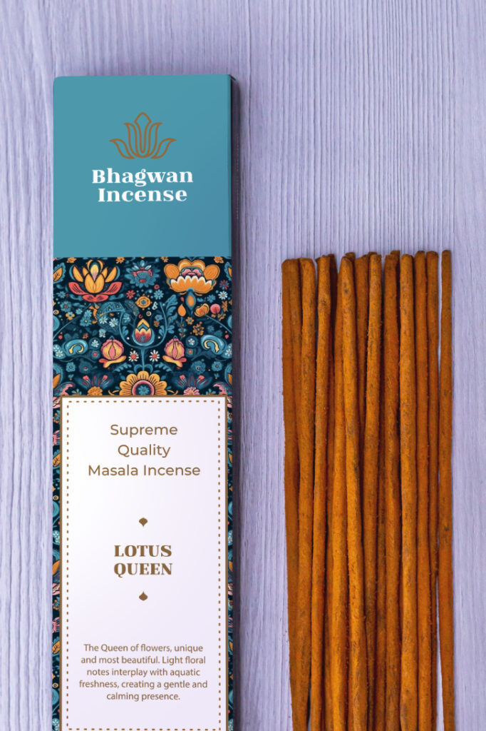 Lotus Queen Incense – Ethereal Floral with Aquatic & Ozonic Notes ...